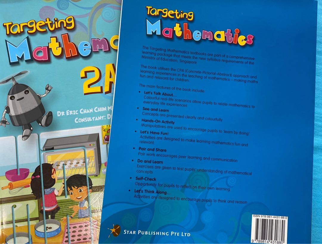 TARGETING Mathematics Textbook 2A and 2B, Hobbies & Toys, Books ...