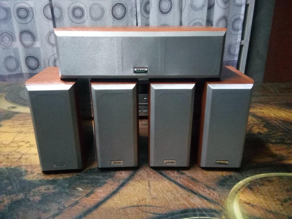 TEAC AV Receiver Amplifier w/ Speakers Remote Radio (220/230V/Not ...