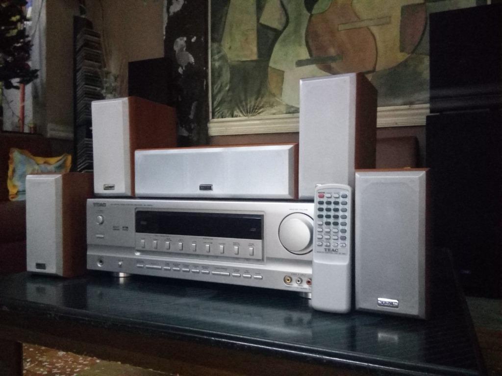TEAC AV Receiver Amplifier w/ Speakers Remote Radio (220/230V/Not ...