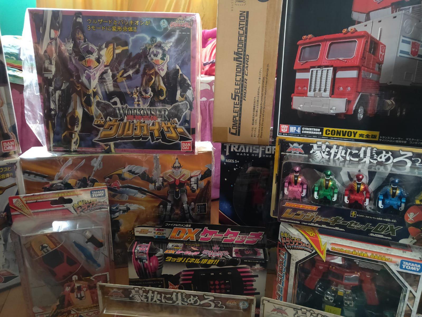 Transformer,super sentai and Kamen rider belts, Hobbies & Toys, Toys ...