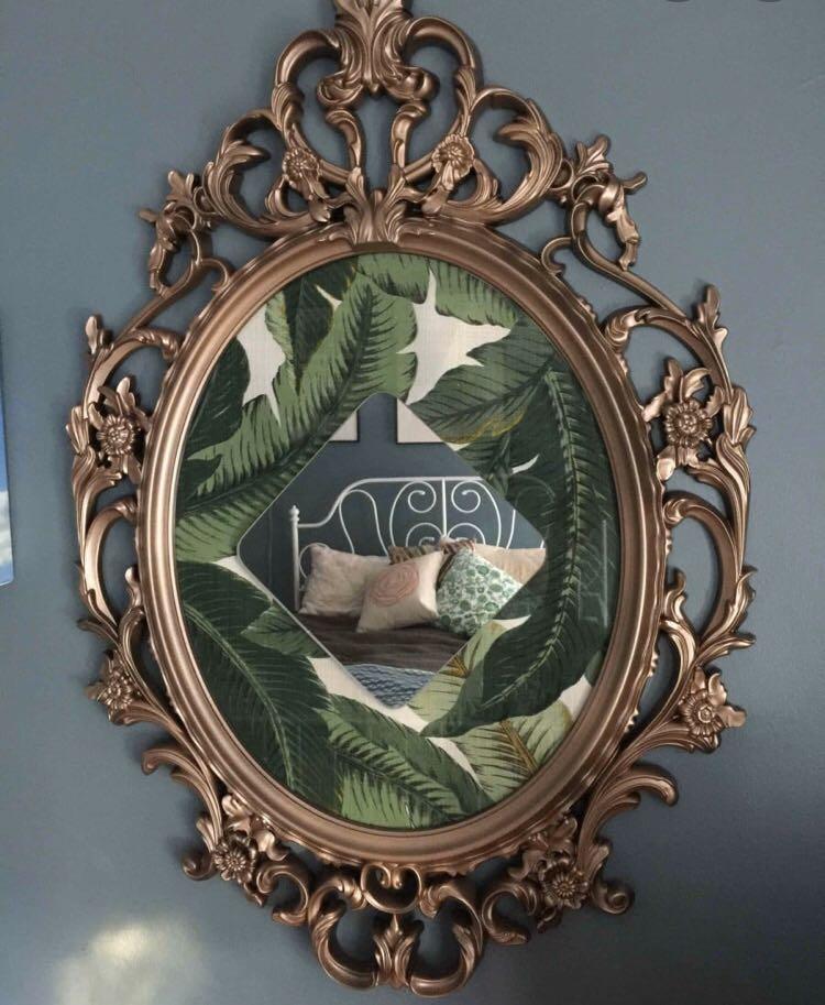 IKEA Ung Drill Mirror/Frame, Furniture & Home Living, Home Decor ...