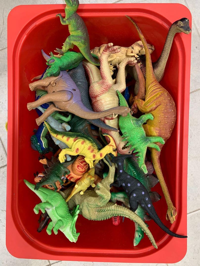 Whole Tub of Dinosaurs for sale, Hobbies & Toys, Toys & Games on Carousell