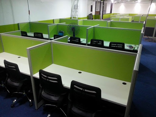 WORKSTATION TYPE CALL CENTER OFFICE PARTITIONS, Furniture & Home Living ...
