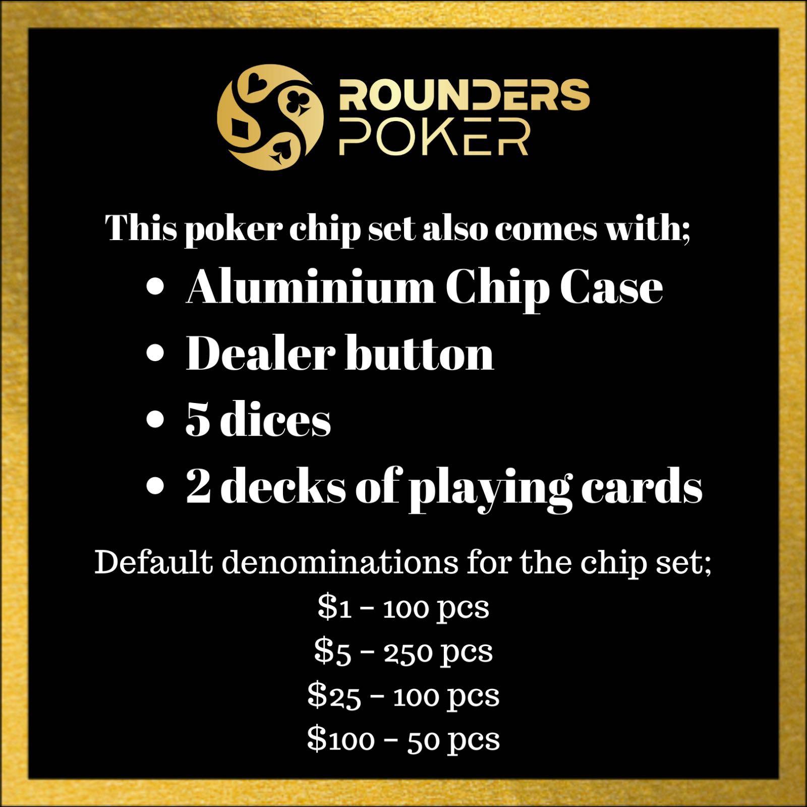 poker chips rules