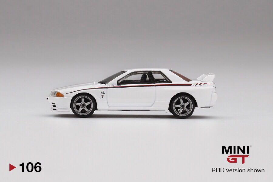 全新 絕版 未開封 MiniGT No. 106 Scale 1:64 1/64 比例 Mini GT 合金 車仔 日產 Nissan ...