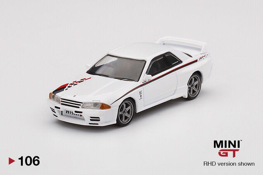 全新 絕版 未開封 MiniGT No. 106 Scale 1:64 1/64 比例 Mini GT 合金 車仔 日產 Nissan ...