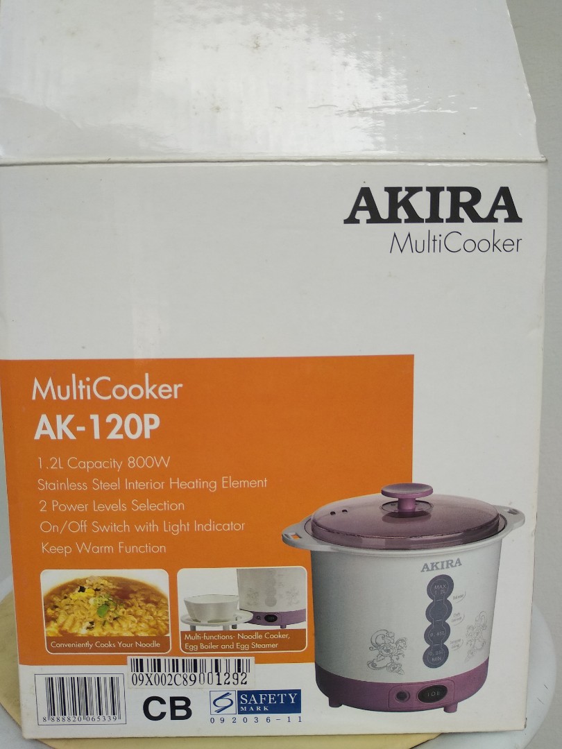 Akira Multi Cooker, TV & Home Appliances, Kitchen Appliances, Cookers ...