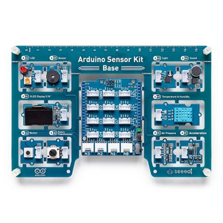 Arduino Sensor Kit - Base by Arduino and Seeed , 10 Grove Sensor Module ...