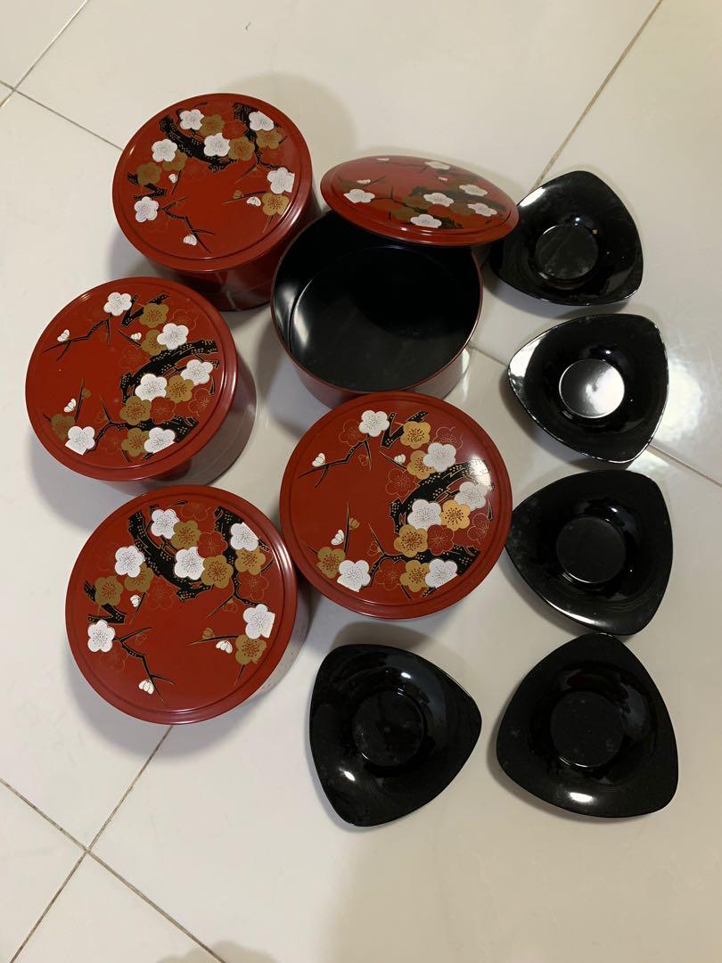 Bento box with plates, Furniture & Home Living, Kitchenware & Tableware ...