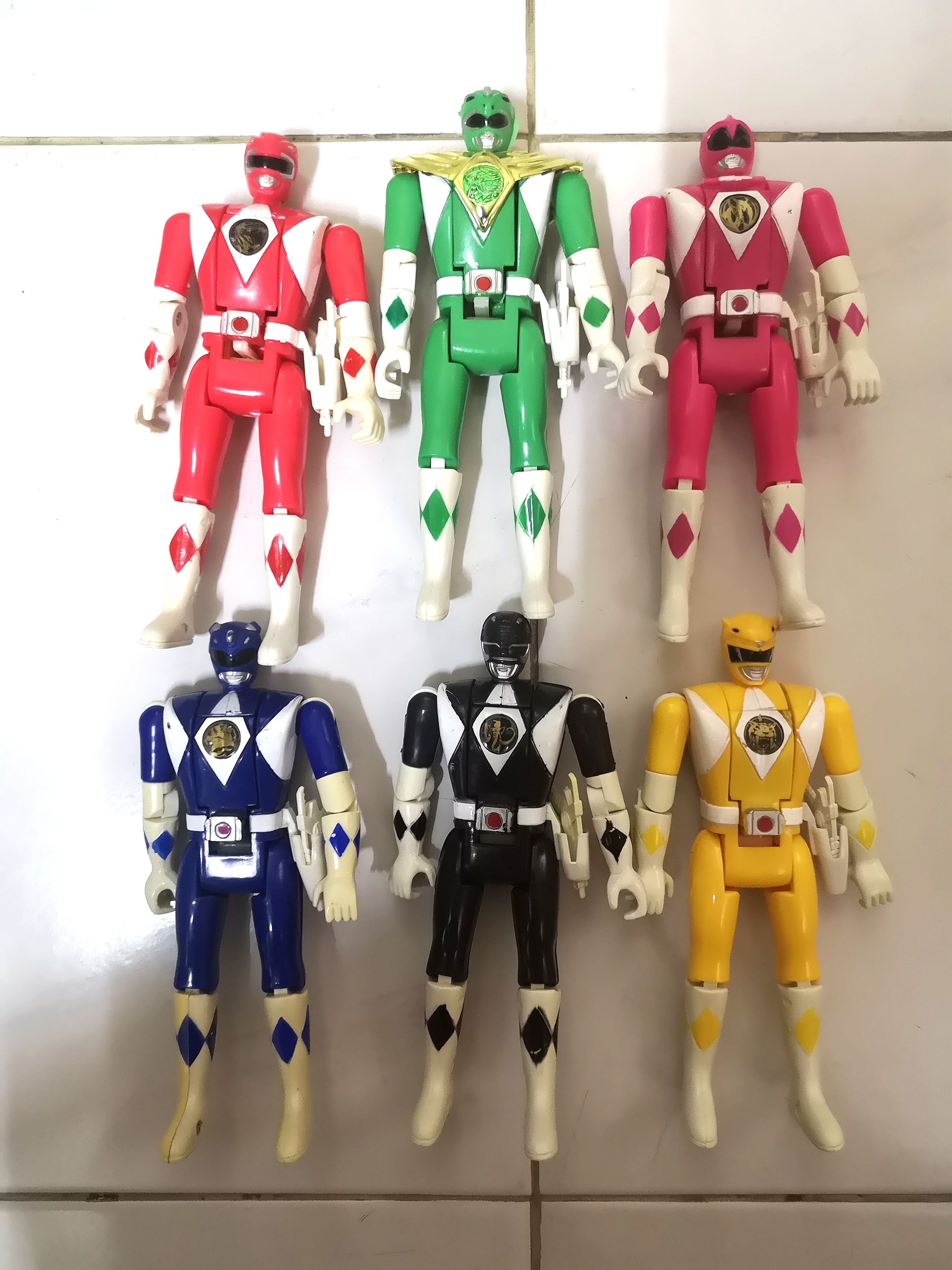 BOOTLEG MIGHTY MORPHIN POWER RANGERS SET, Hobbies & Toys, Collectibles ...