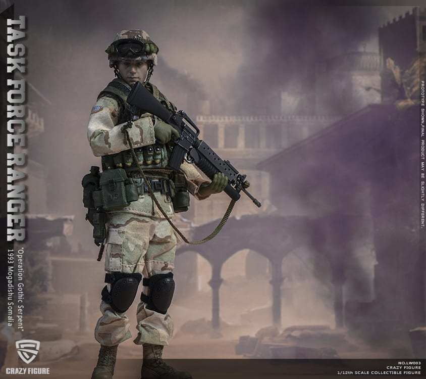 CRAZYFIGURE LW003 US MILITARY 75TH RANGERS REGIMENT - GRENADIER "Grimes ...