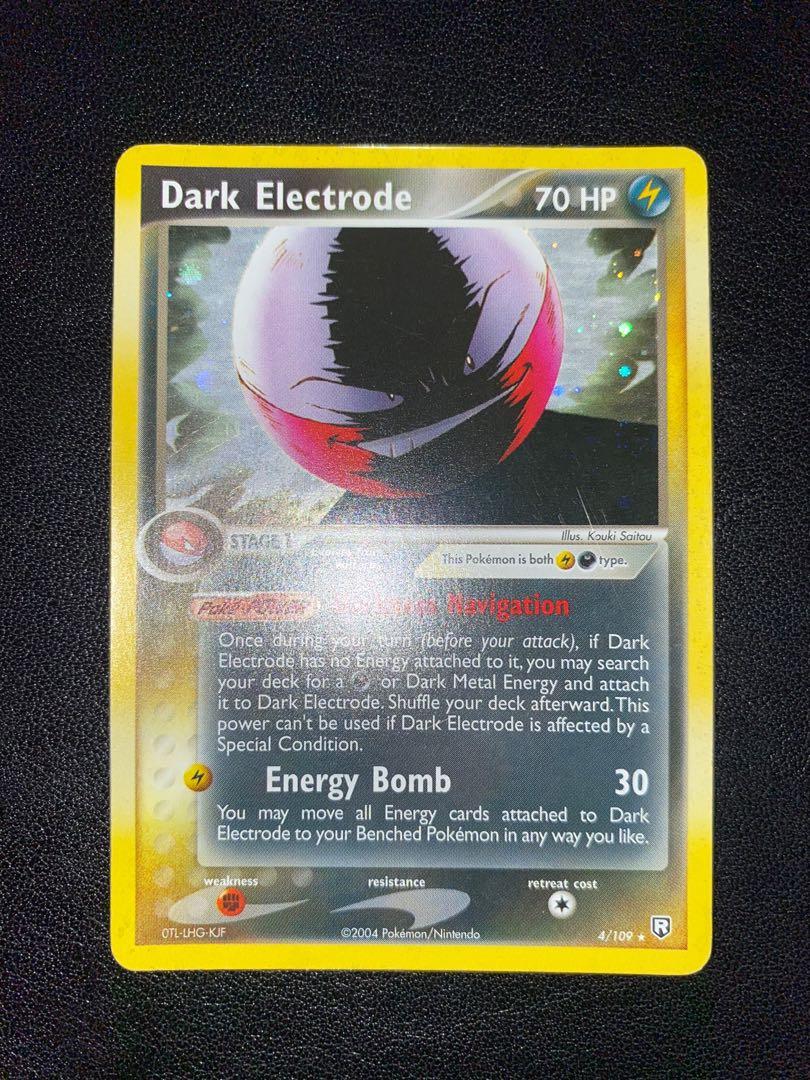 Dark Electrode 4/109 Ex Team Rocket Returns Holo Pokemon Card TCG ...
