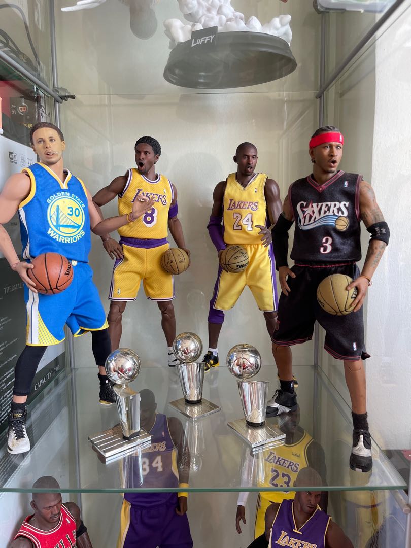 8 Enterbay nba figures 1/6 not hot toys, Hobbies & Toys, Toys & Games ...