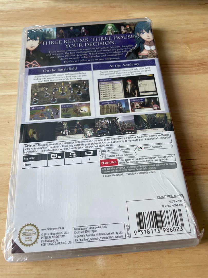 Fire Emblem Three Houses switch, Video Gaming, Video Games, Nintendo on Carousell