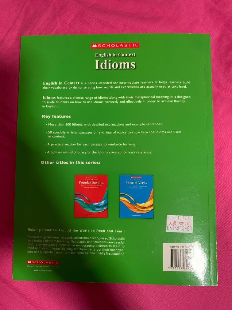 Idioms Book, Hobbies & Toys, Books & Magazines, Children's Books on ...