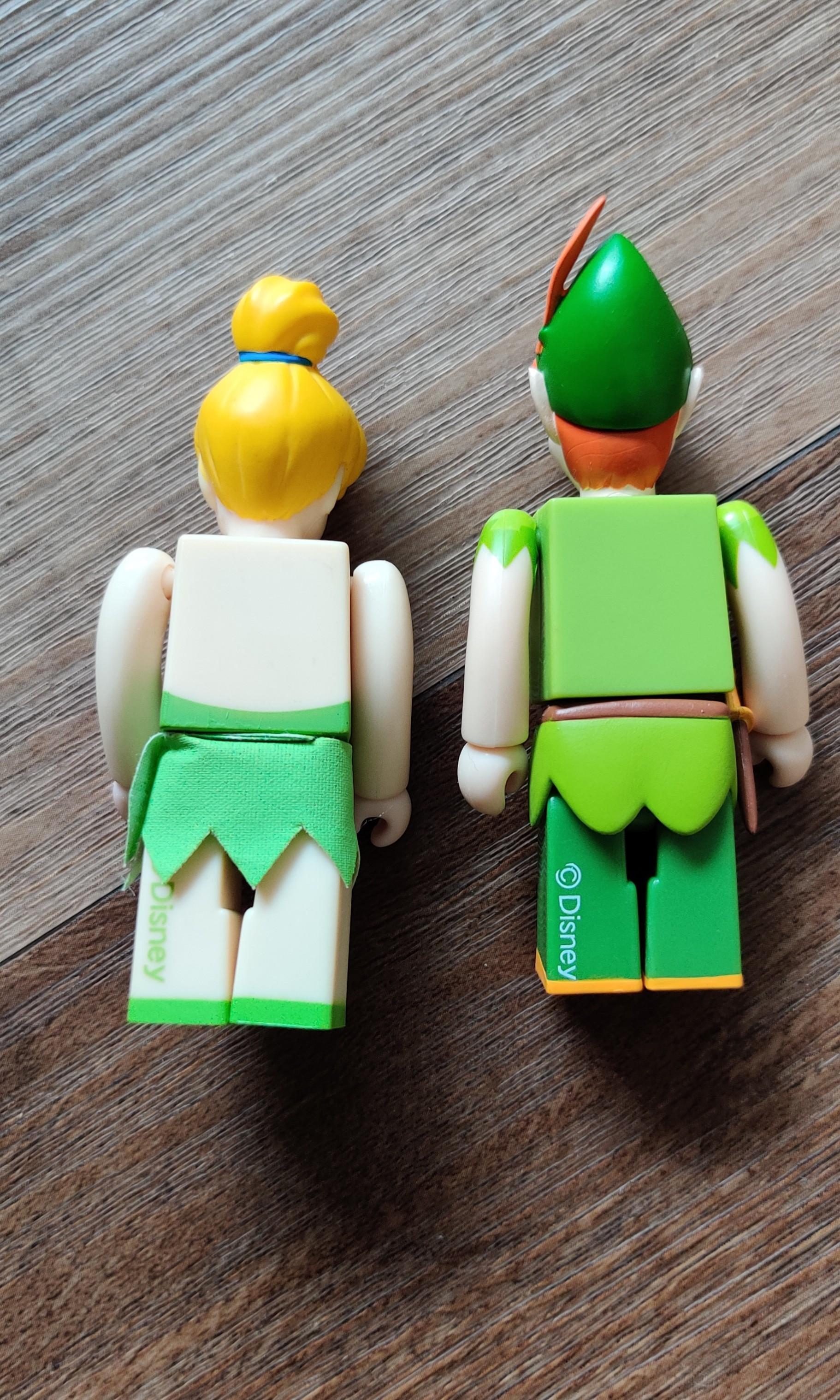 Kubrick 100% - Disney Peter Pan and Tinkle Bell, Hobbies & Toys, Toys ...