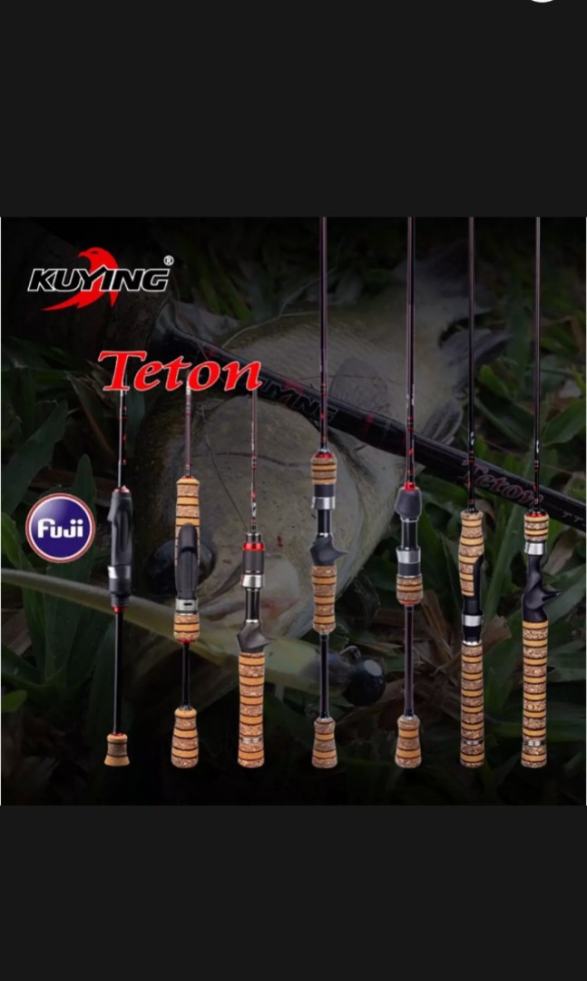 Kuying ultralight rod TT632UL pair with Daiwa Finesse 1000, Sports ...
