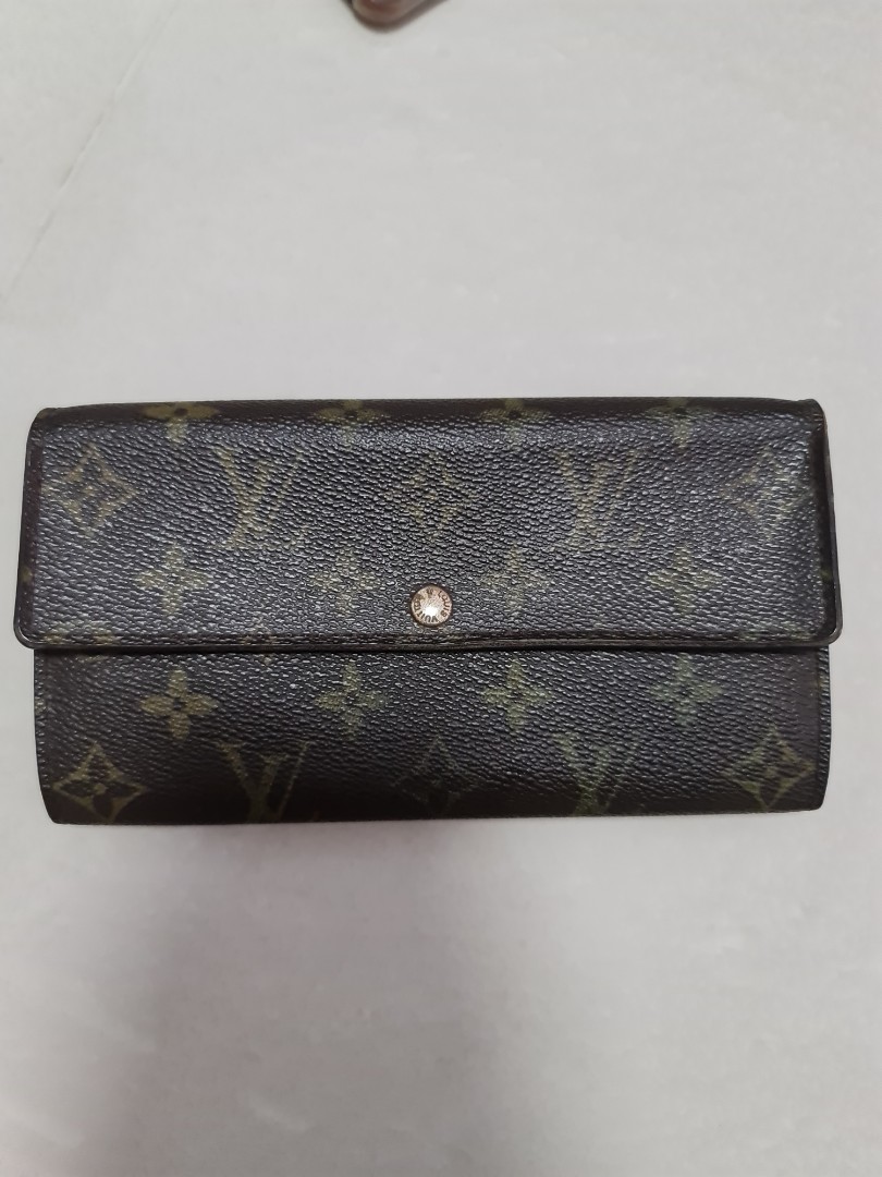 Louis Vuitton Sarah Monogram Long Wallet, Luxury, Bags & Wallets on ...