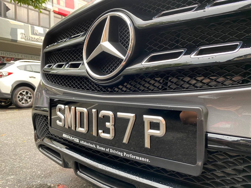 LTA Approved 3D Metal Pop Out Number Plate (ACE 3) , Car Accessories ...
