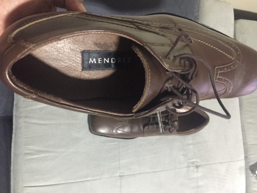 Mendrez Brown Formal Shoes, Men's Fashion, Footwear, Dress Shoes on ...