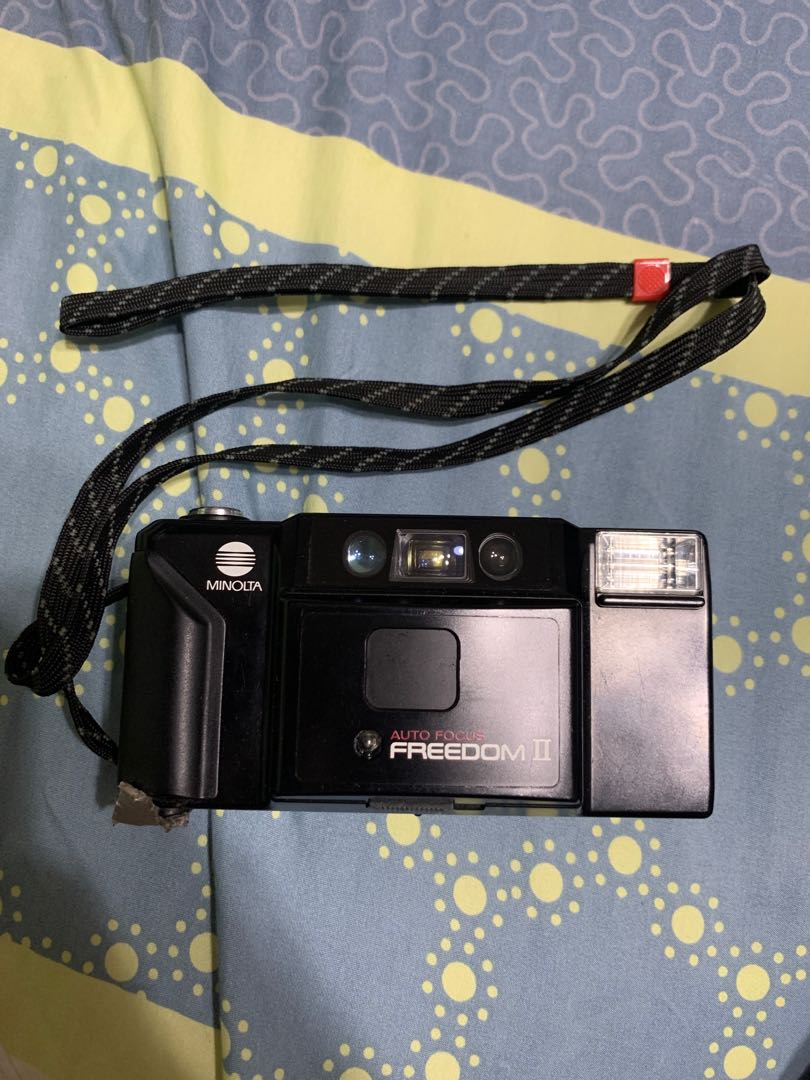MINOLTA FREEDOM II Auto Focus, Photography, Cameras on Carousell