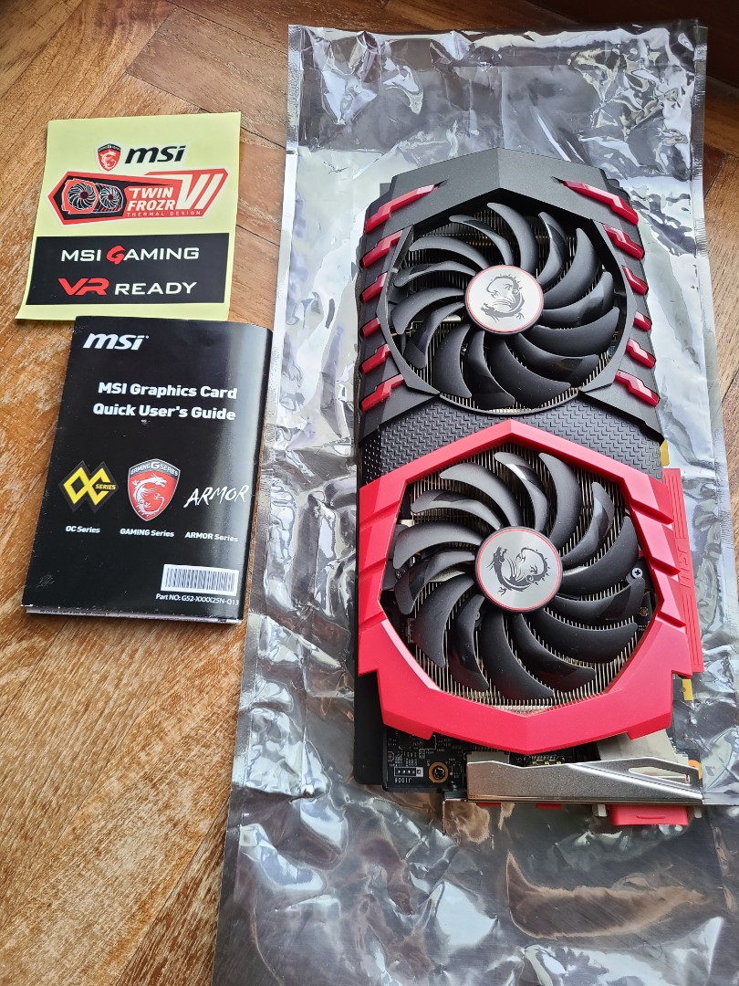 MSI Gaming X GTX 1060 6GB, Computers & Tech, Parts & Accessories ...