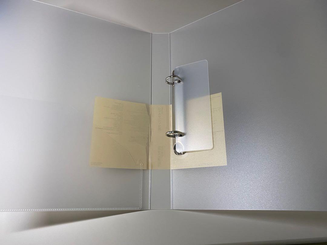 muji b5 2 rings binder file, Hobbies & Toys, Stationery & Craft ...