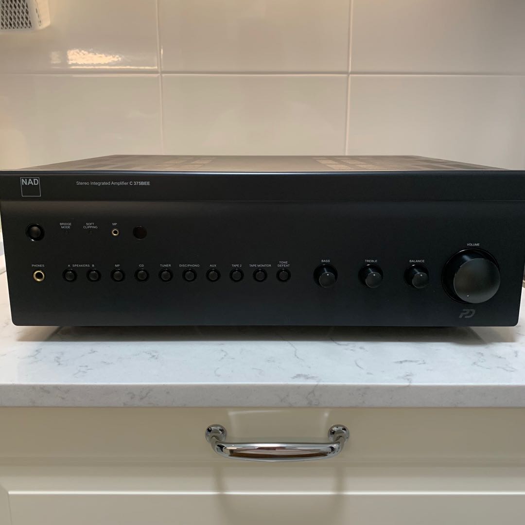 NAD C375BEE Integrated Amplifier, Audio, Other Audio Equipment on Carousell