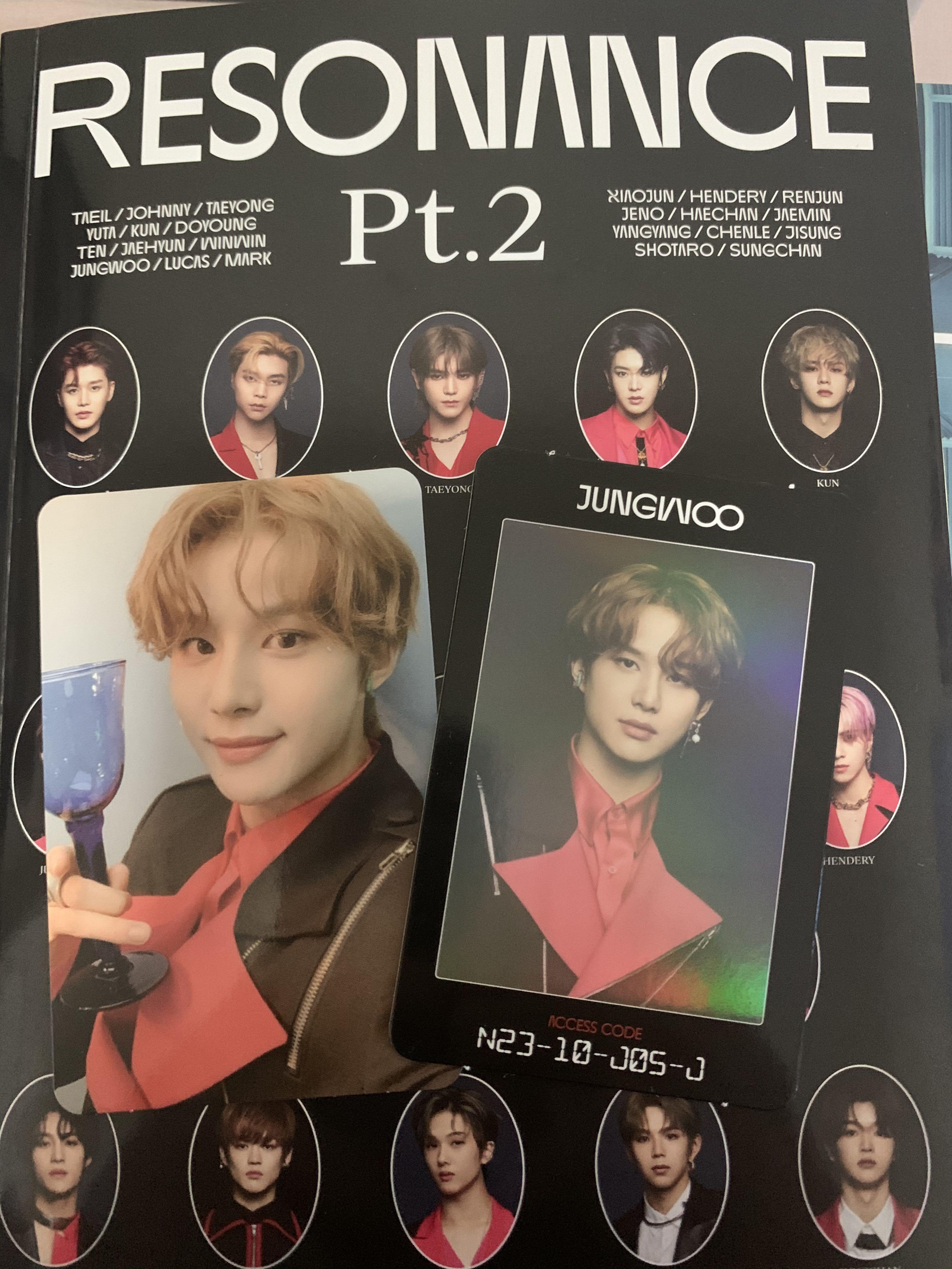 nct jungwoo arrival full set resonance pt2, Hobbies & Toys, Memorabilia ...