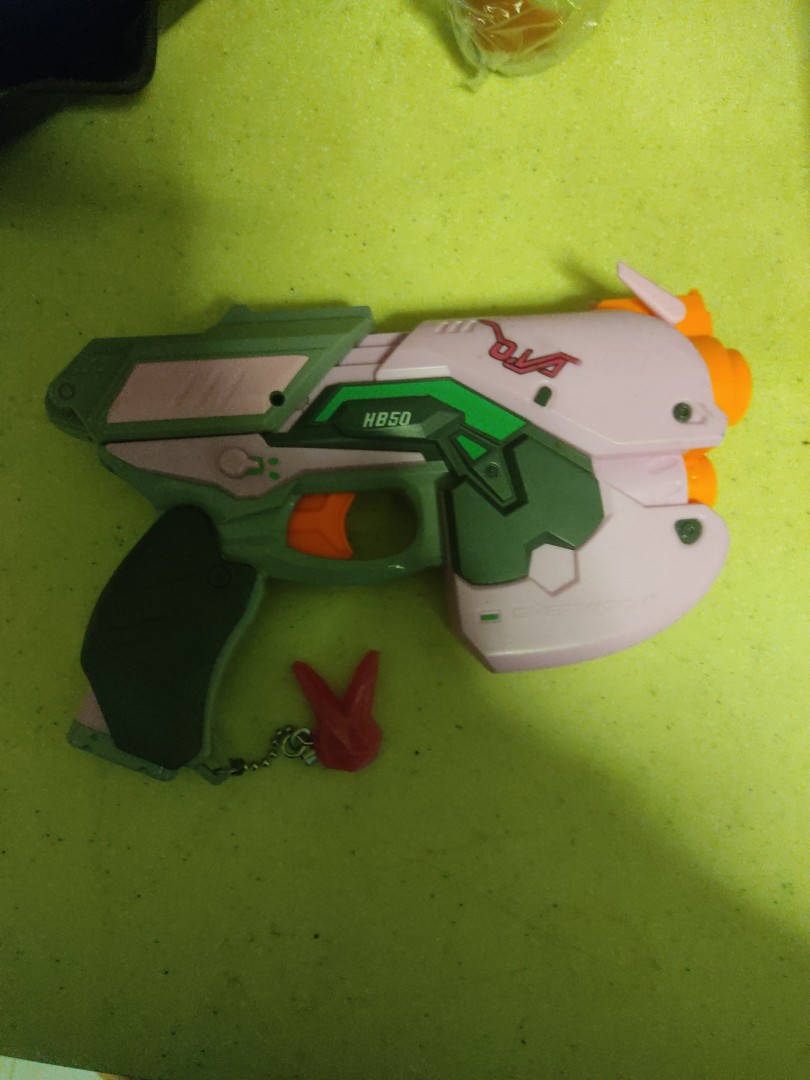 Nerf Gun D.va, Hobbies & Toys, Toys & Games on Carousell