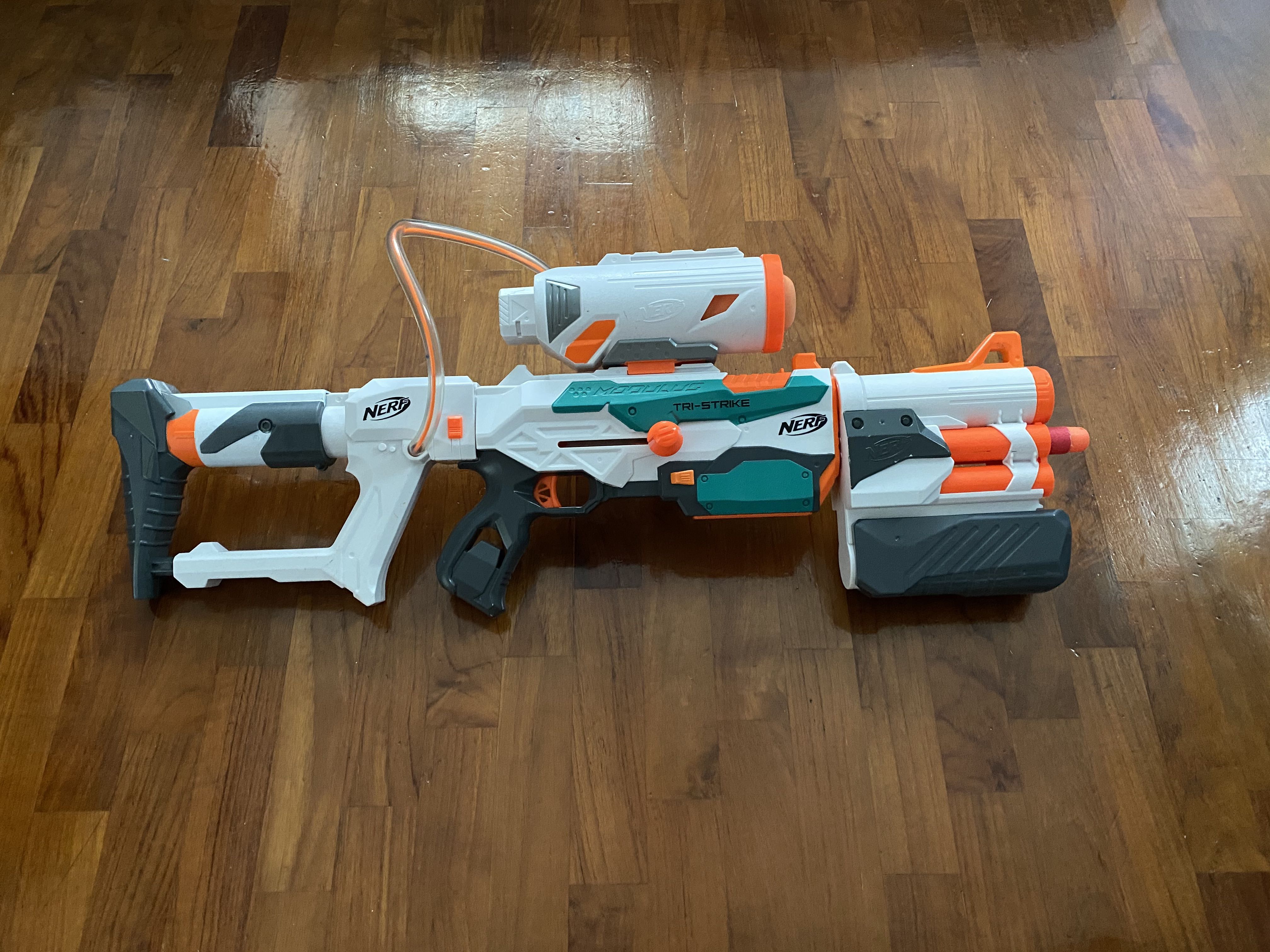 Nerf Tri Strike, Hobbies & Toys, Toys & Games on Carousell