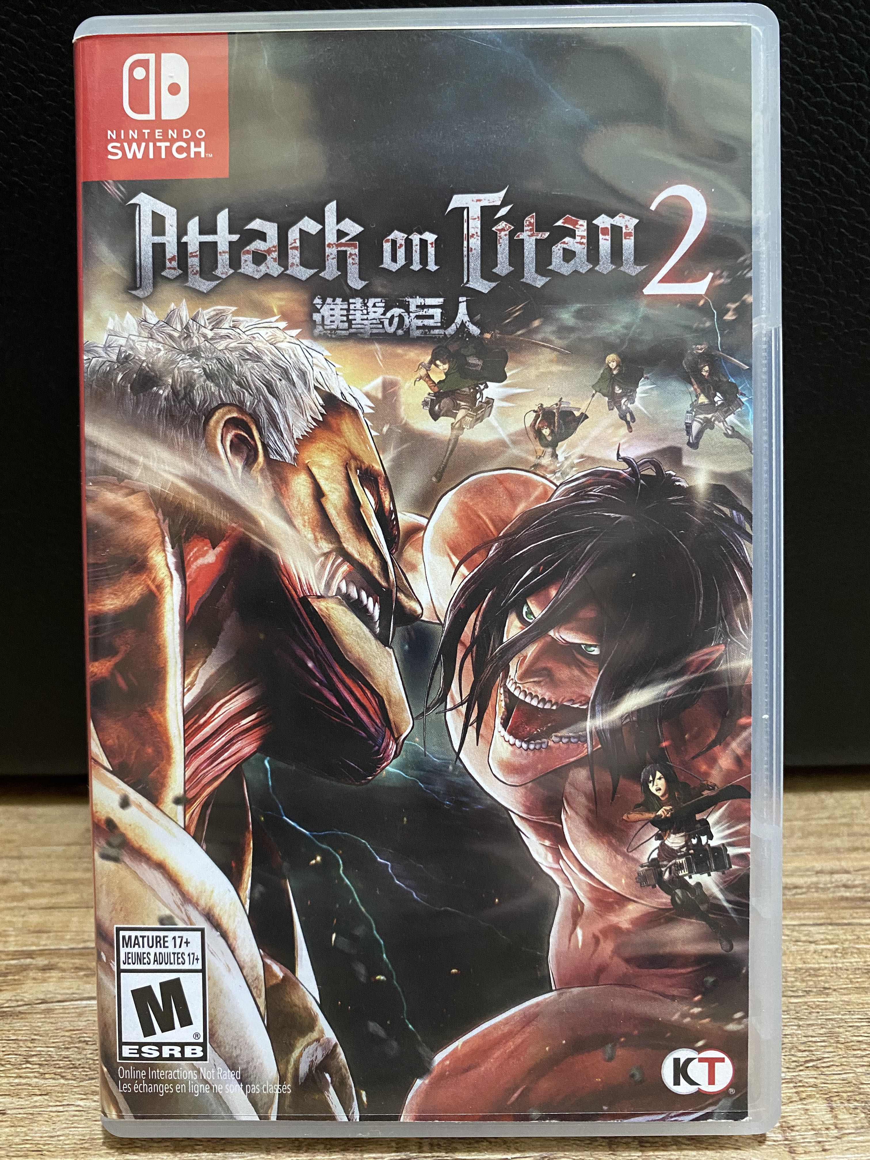 Nintendo Switch Attack on Titan 2, Video Gaming, Video Games, Nintendo ...