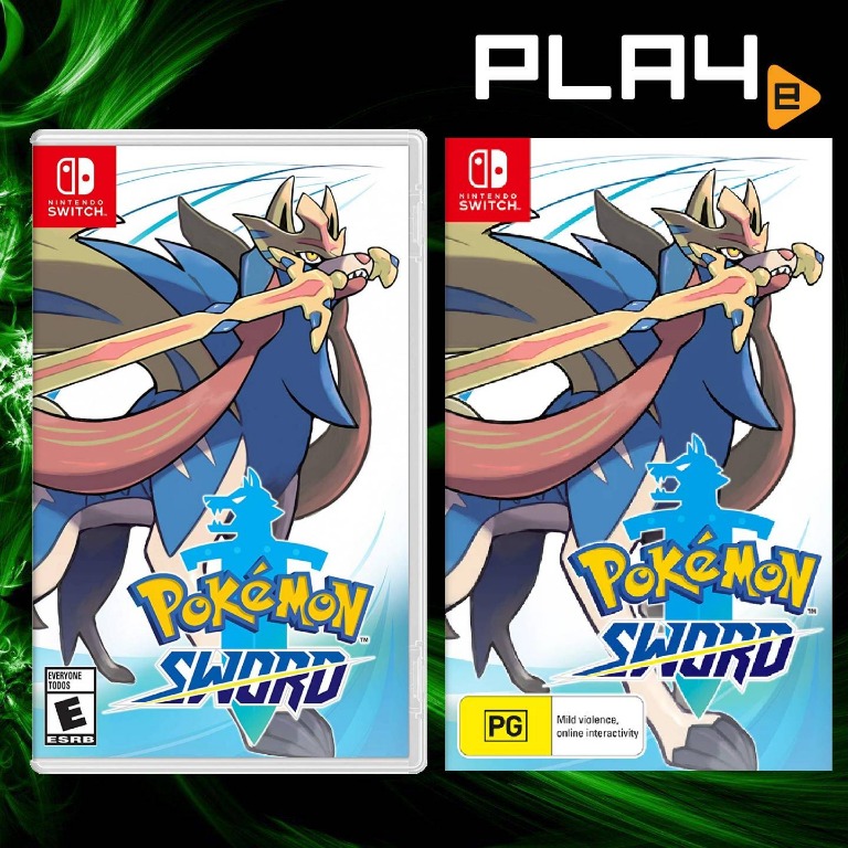 Nintendo Switch Pokemon Sword Brand New, Video Gaming, Video Games ...
