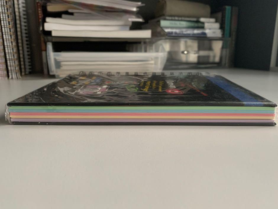 Notebook with coloured line paper, Hobbies & Toys, Stationery & Craft ...