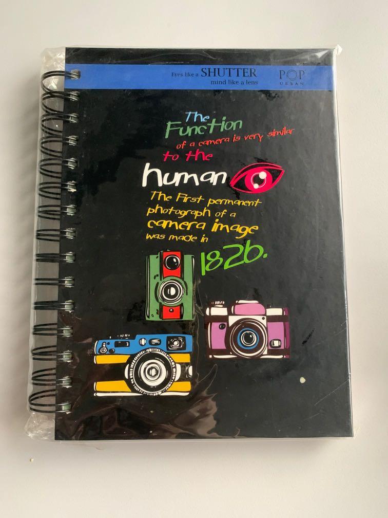 Notebook with coloured line paper, Hobbies & Toys, Stationery & Craft ...