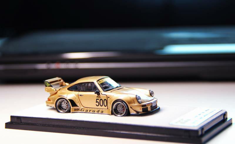 PGM 1/64 合金全開，PGM RWB 930 沙模黃Garuda ，限量999部, 興趣及遊戲, 玩具 & 遊戲類 - Carousell