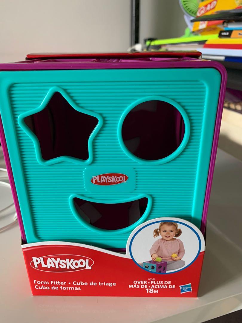Playskool shape sorting cube, Babies & Kids, Infant Playtime on Carousell
