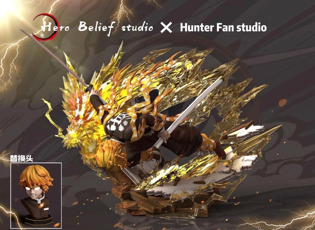 [PO] HERO BELIEF STUDIO - DEMON SLAYER AGATSUMA ZENITSU FLAMING THUNDER ...