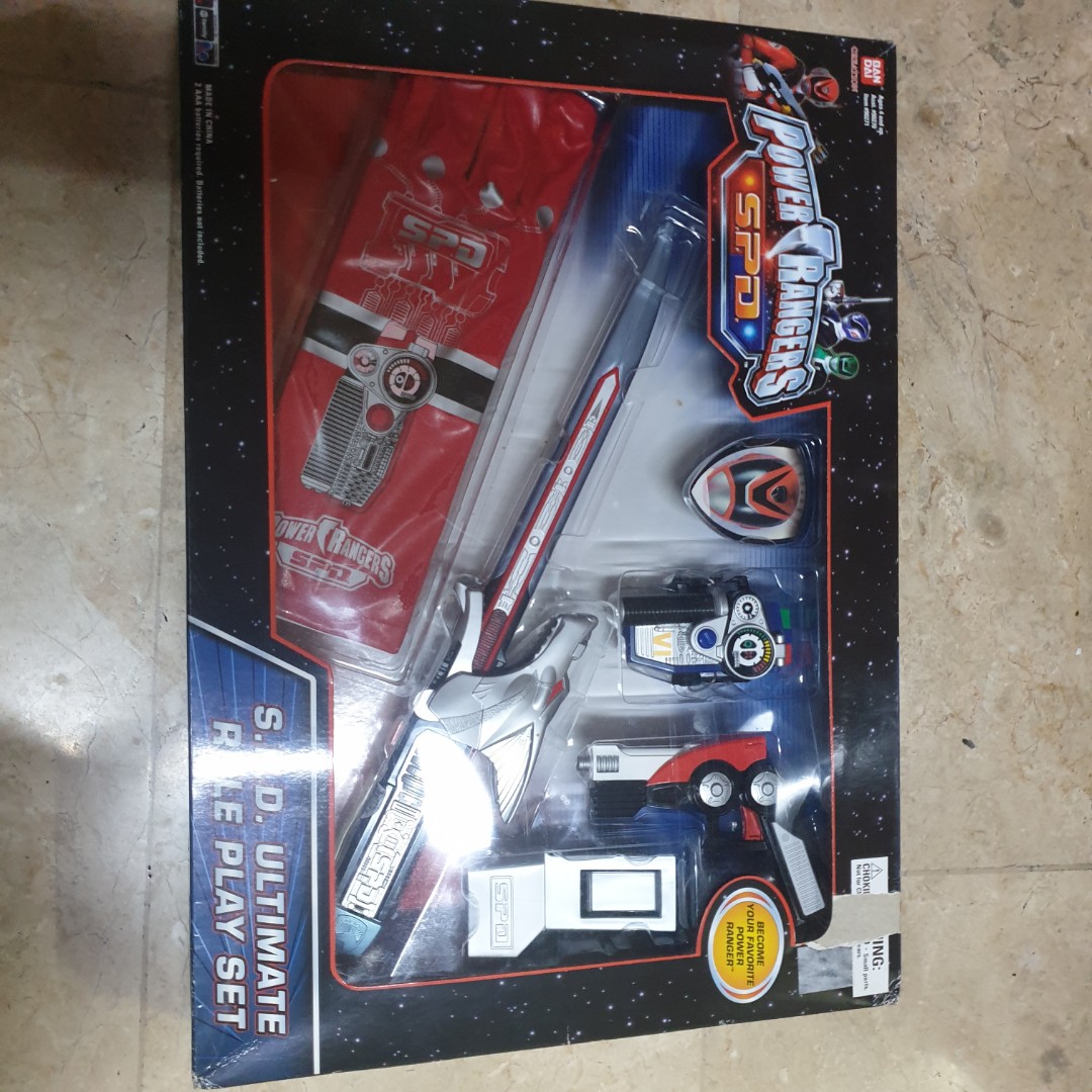 Power rangers role play set, Hobbies & Toys, Toys & Games on Carousell