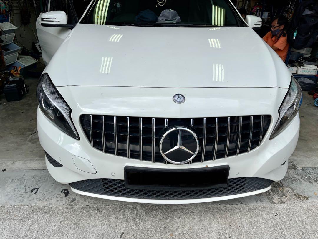 Retrofit Mercedes A-Class W176 LED Headlights for 2013-2018, Car ...