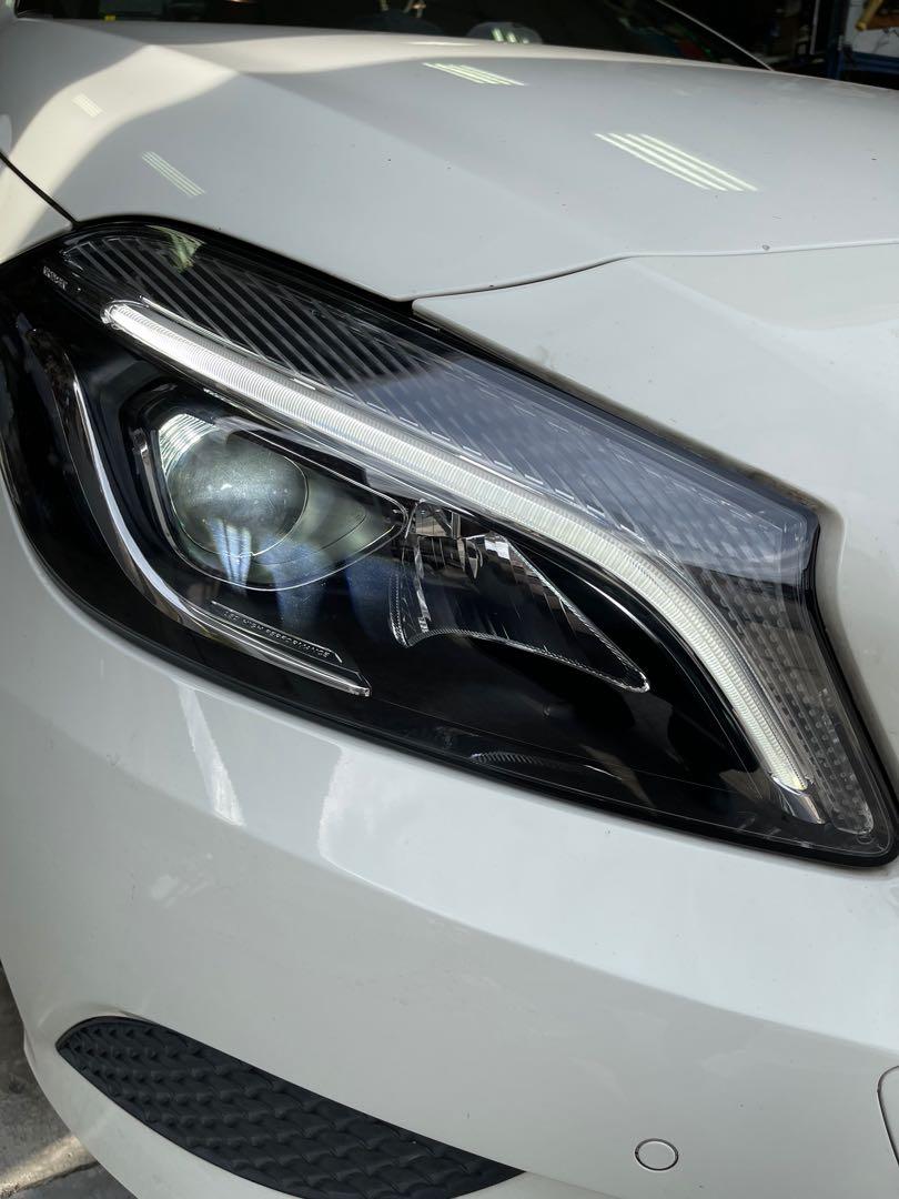 Retrofit Mercedes A-Class W176 LED Headlights for 2013-2018, Car ...