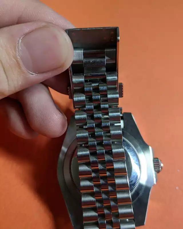 Rolex Batman GMT Homage (Parnis GMT Watch) with Sapphire and Lumed ...