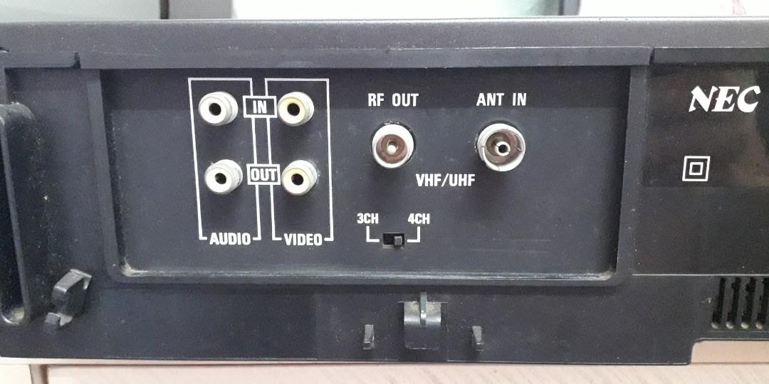 Vintage NEC VHS/VCR/Video Cassette Player/Recorder, Audio, Portable ...