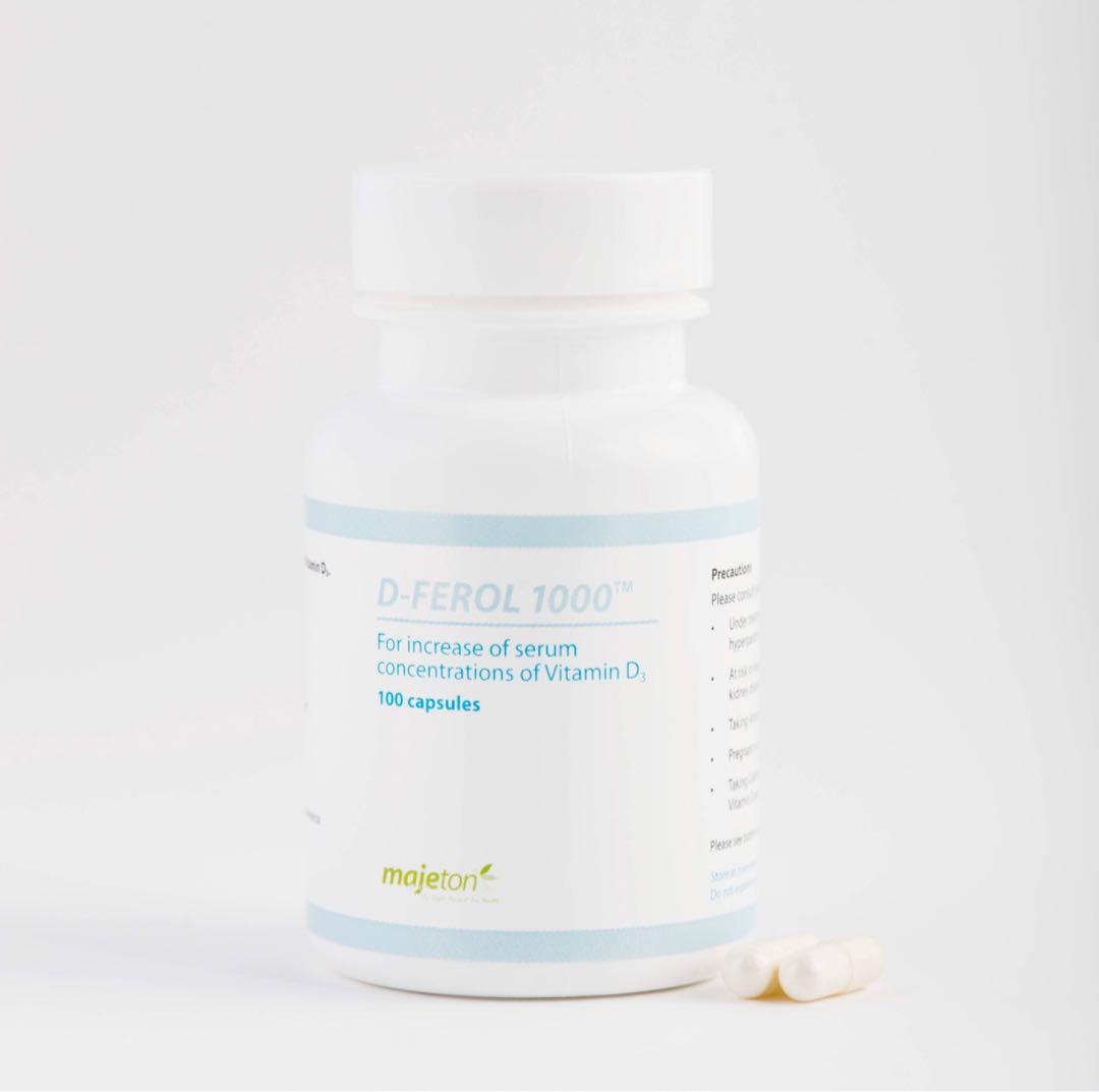 Vitamin D3, D, D-ferol, Cholecalciferol for immunity and bone health ...