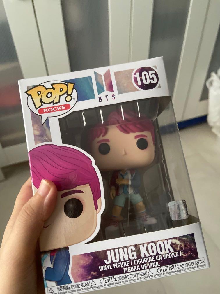 wts BTS jungkook funko pop, Hobbies & Toys, Memorabilia & Collectibles, K-Wave on Carousell
