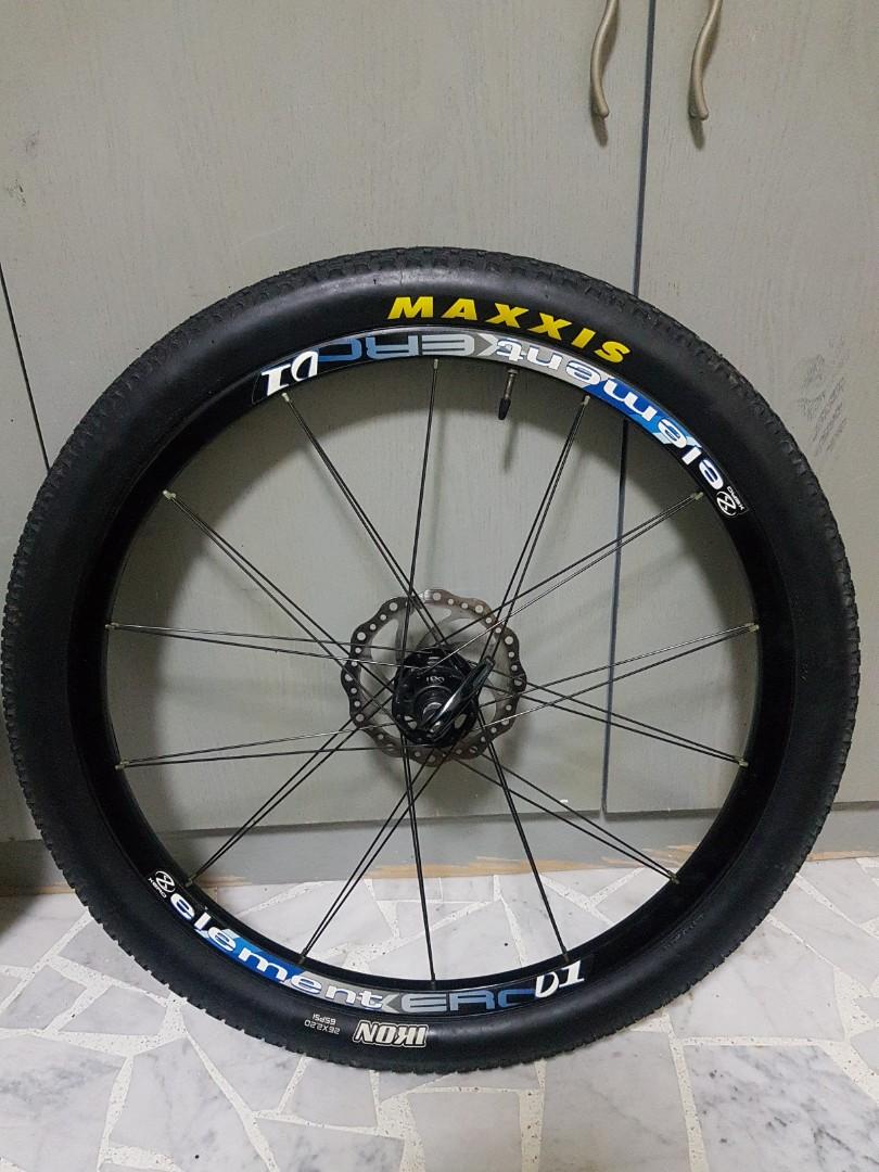 XERO Element D1 26" Wheelset (For Disc Brake), Sports Equipment ...