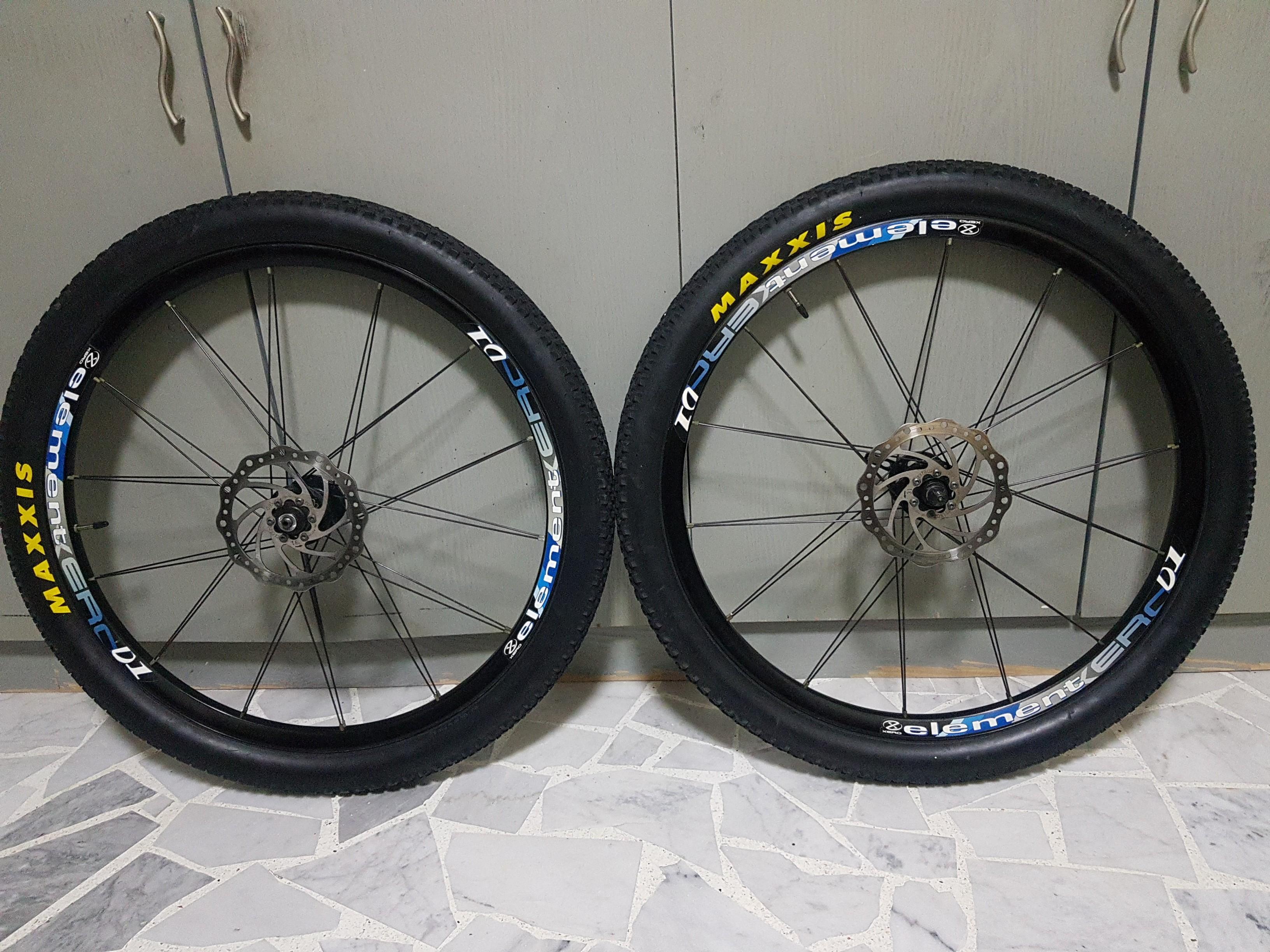 XERO Element D1 26" Wheelset (For Disc Brake), Sports Equipment ...