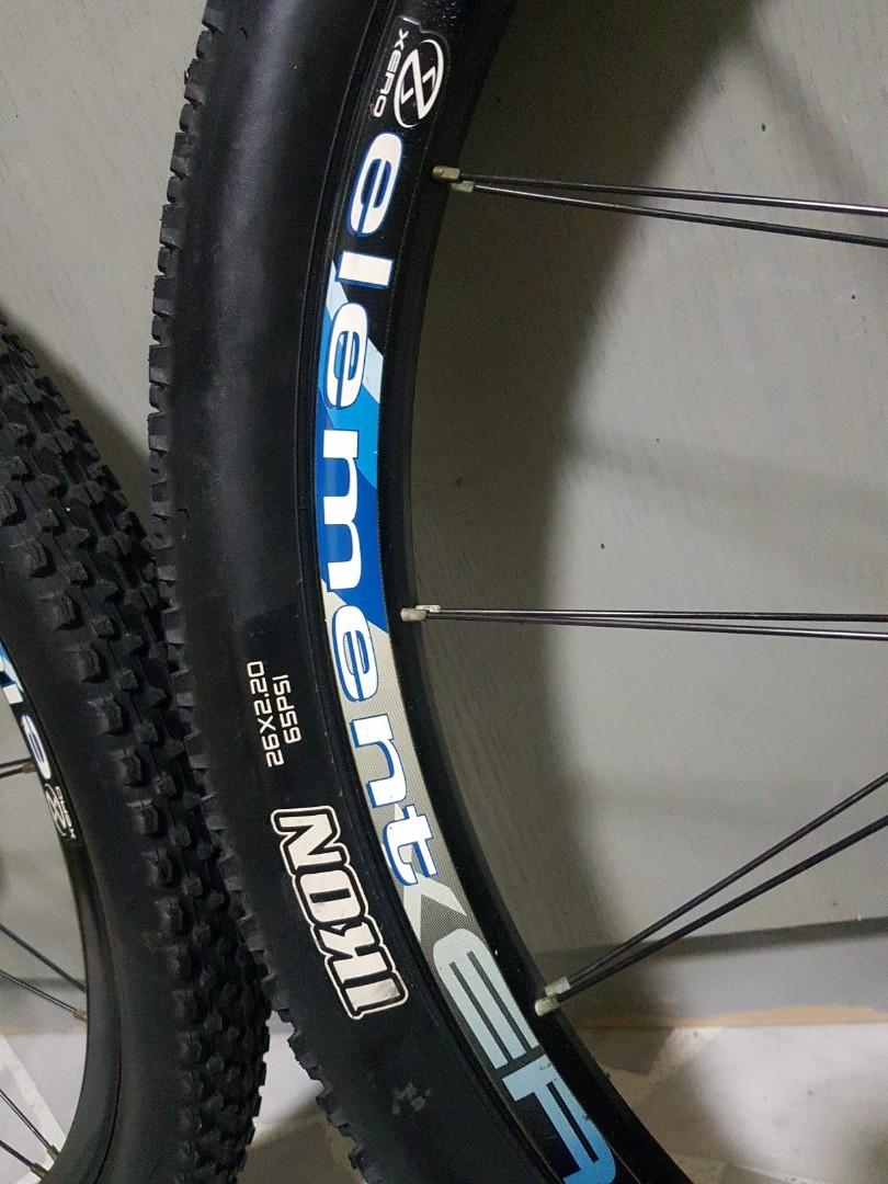 XERO Element D1 26" Wheelset (For Disc Brake), Sports Equipment ...