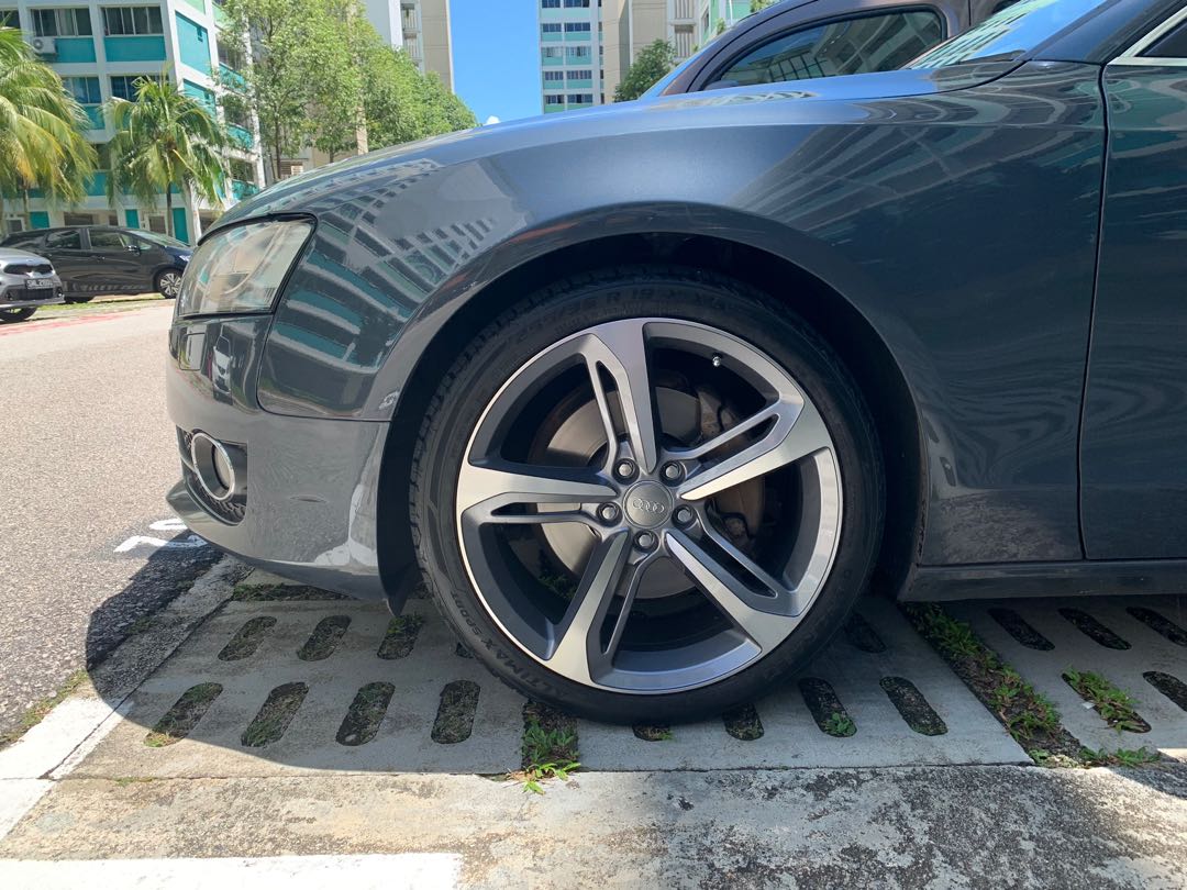 19” Audi Rims, Car Accessories, Tyres & Rims on Carousell