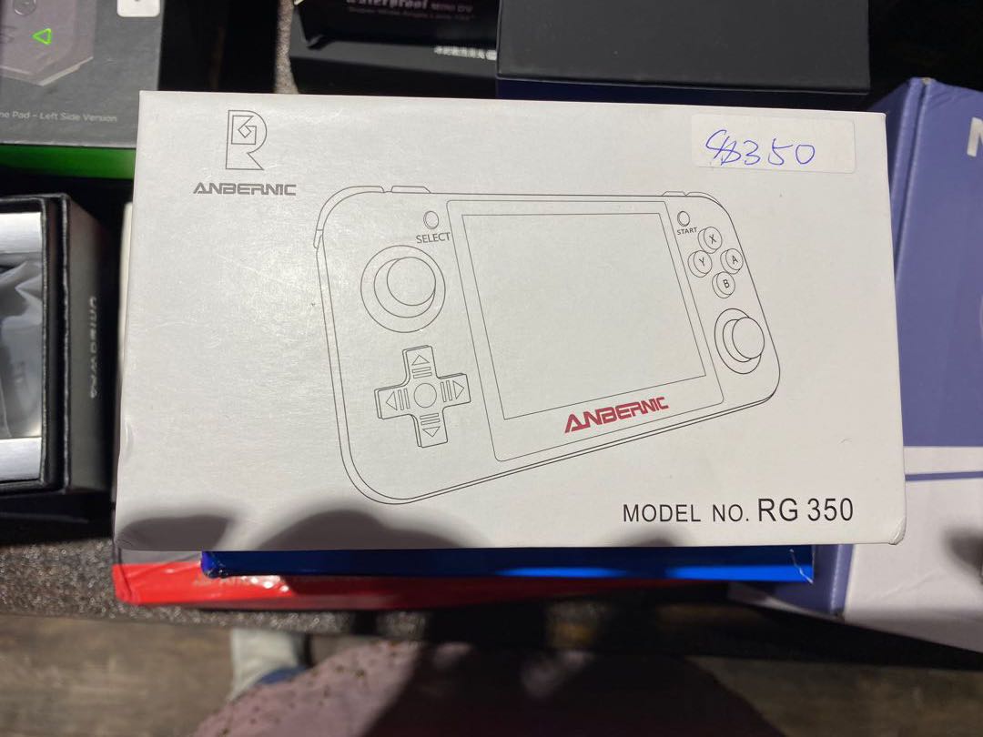 Anaernic遊戲機RG350 RETRO GAME汉化版PSP3000游戏机世嘉复古老式怀旧款街机世嘉掌上gba游戏机开源掌机, 電子遊戲 ...